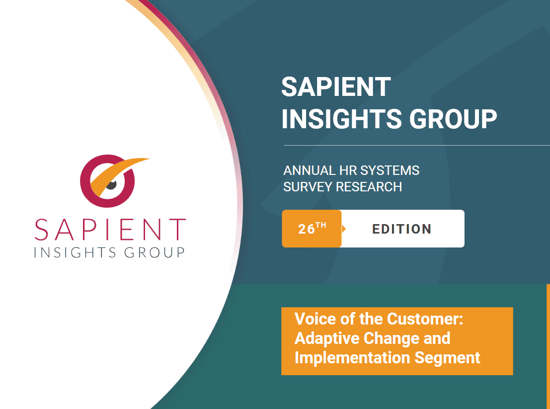 2023 Voice of the Customer: Adaptive Change and Implementation Segment ...